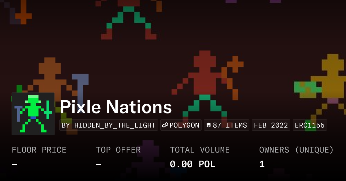 Pixle Nations - Collection | OpenSea