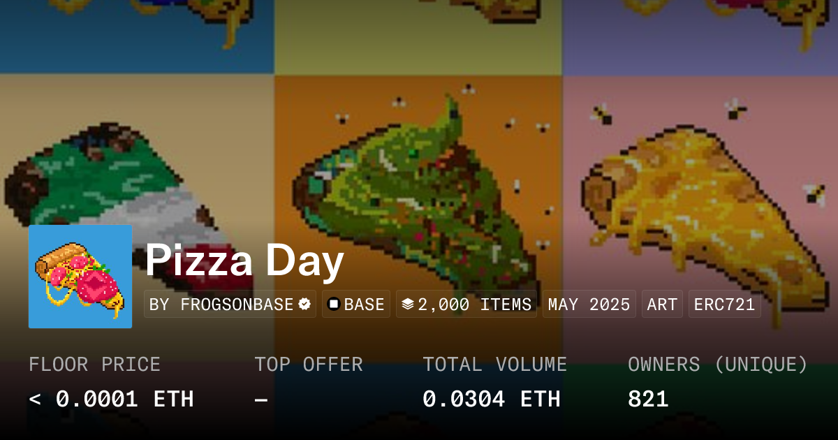 Pizza Day - Collection | OpenSea