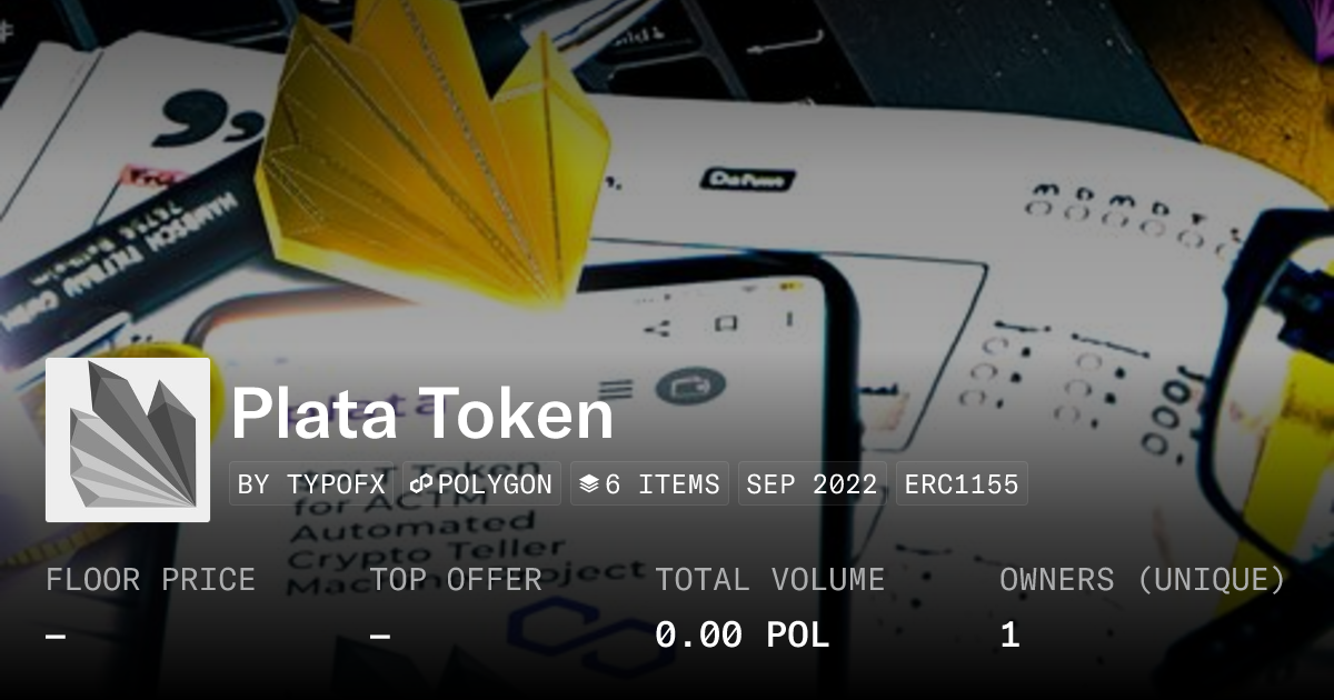 Plata Token - Collection | OpenSea