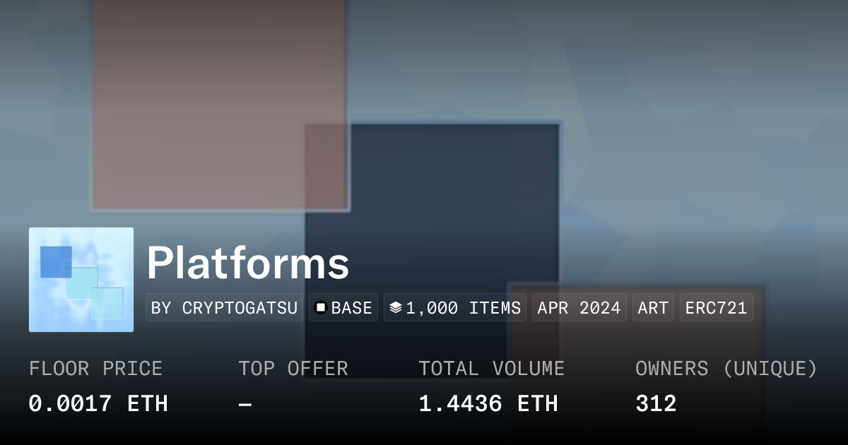 Platforms - Collection | OpenSea