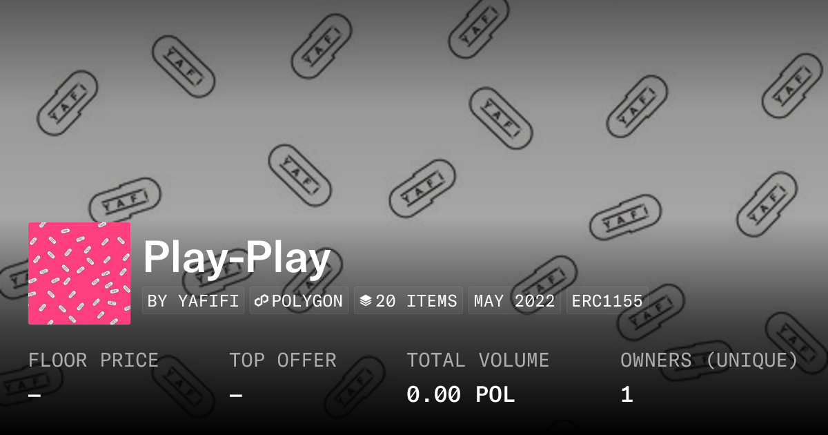 Play-Play - Collection | OpenSea