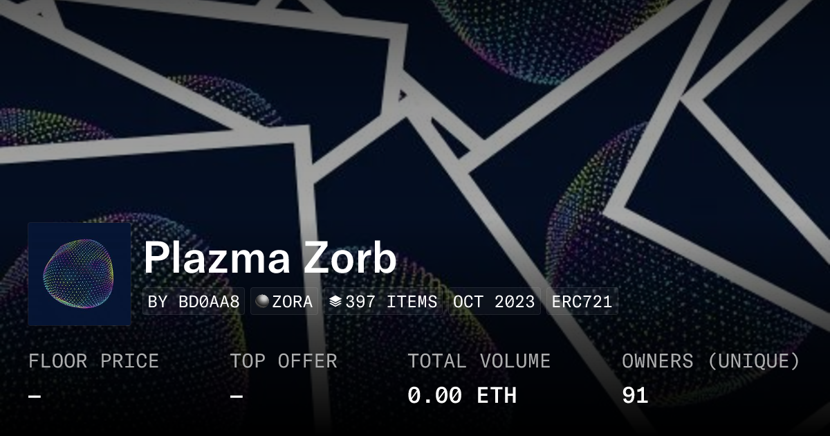 Plazma Zorb - Collection | OpenSea