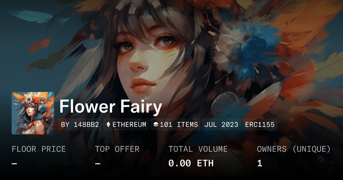 Flower Fairy - Collection | OpenSea