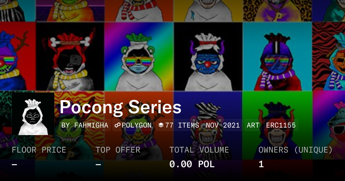 Pocong Series - Collection | OpenSea