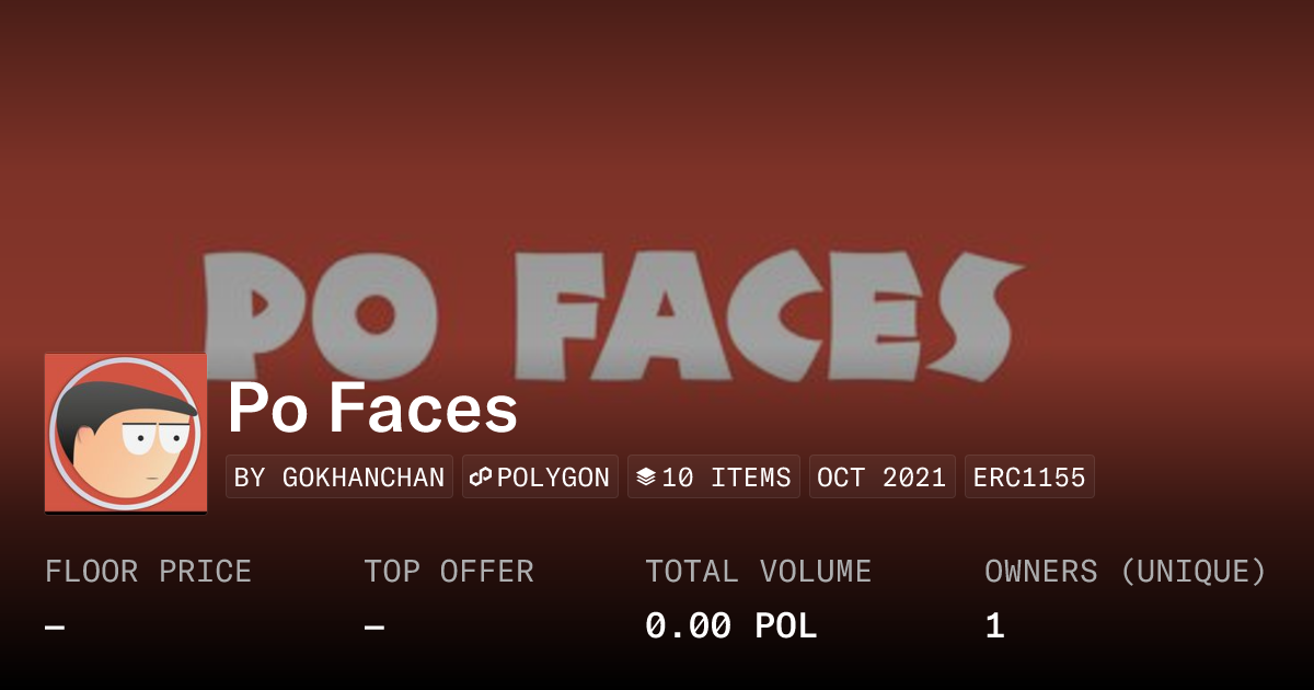 Po Faces - Collection | OpenSea