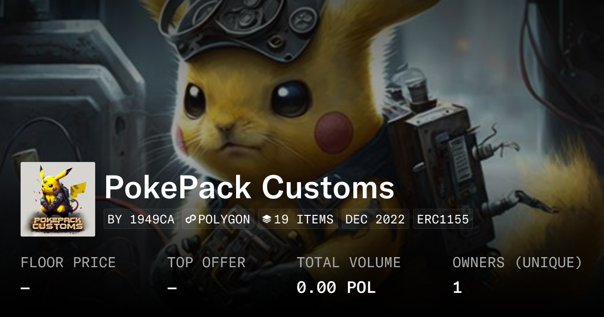 PokePack Customs - Collection | OpenSea