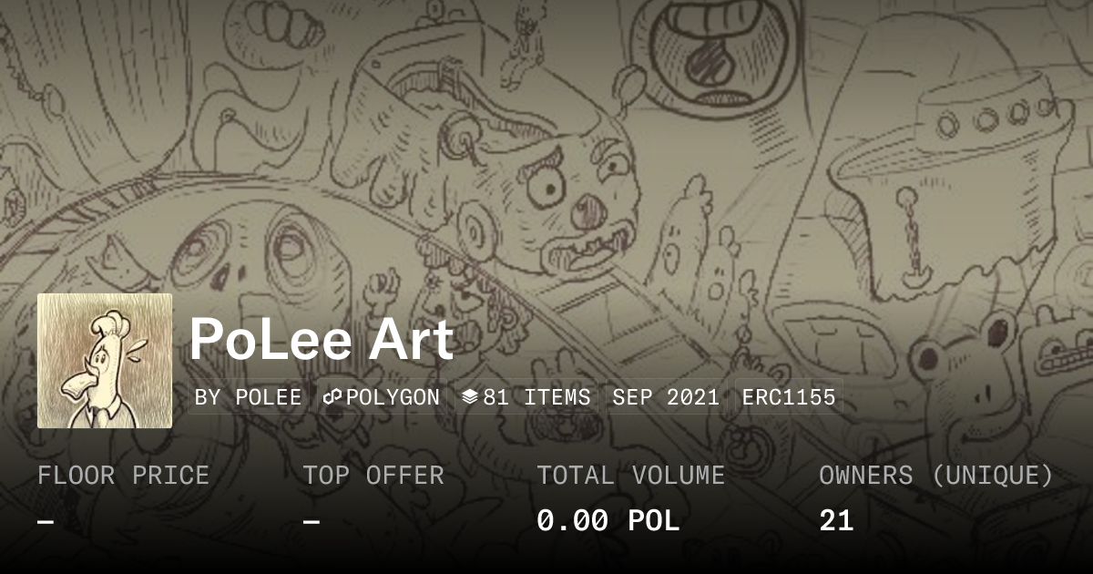 PoLee Art - Collection | OpenSea