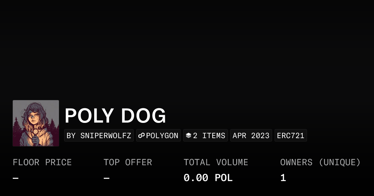 POLY DOG - Collection | OpenSea