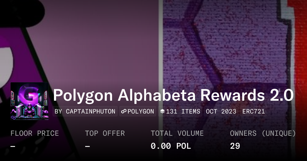 Polygon Alphabeta Rewards 2.0 - Collection | OpenSea