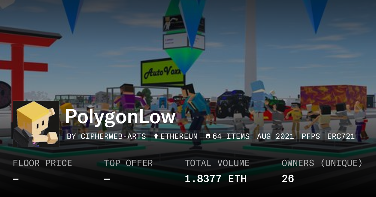 PolygonLow - Collection | OpenSea