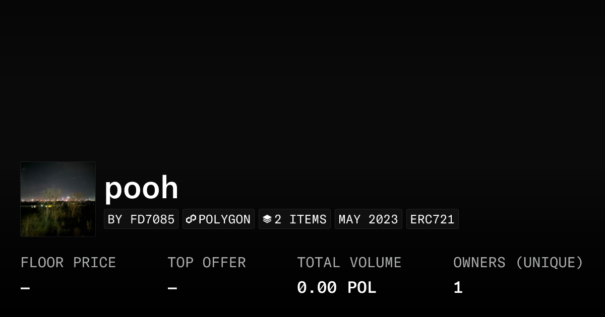 pooh - Collection | OpenSea