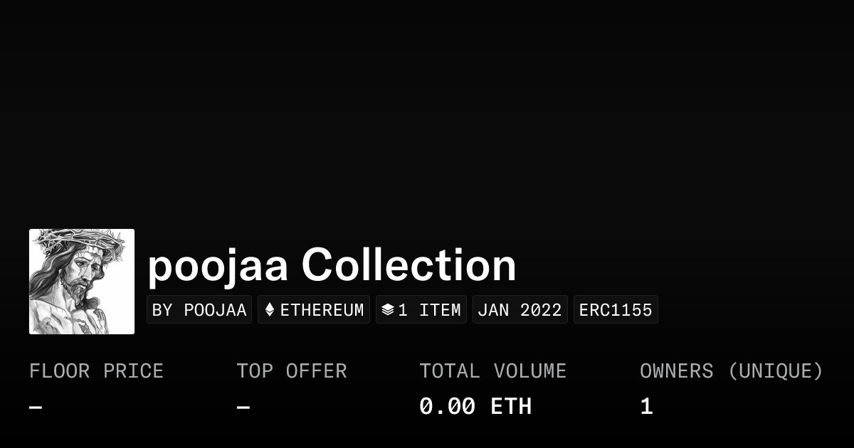 poojaa Collection - Collection | OpenSea