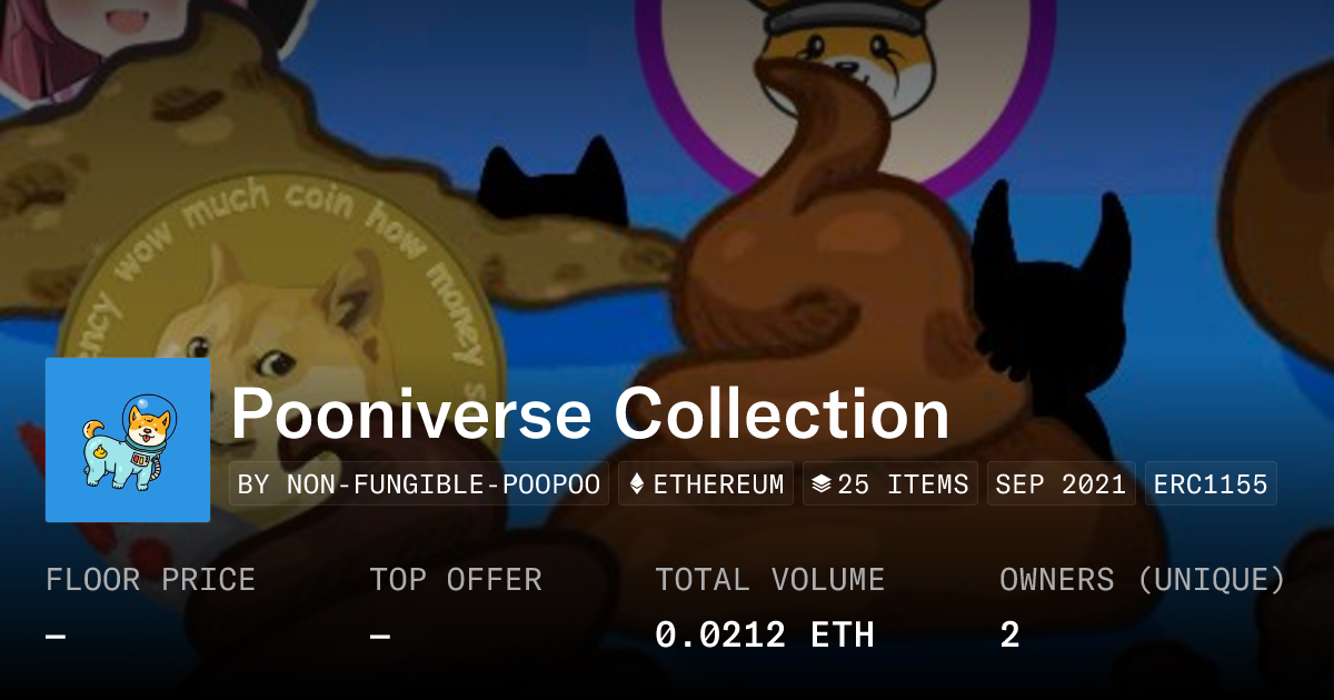 Pooniverse Collection - Collection | OpenSea