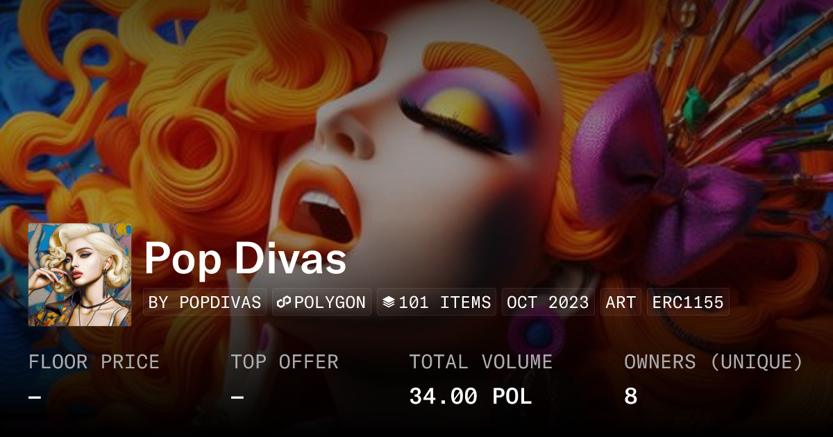 Pop Divas - Collection | OpenSea
