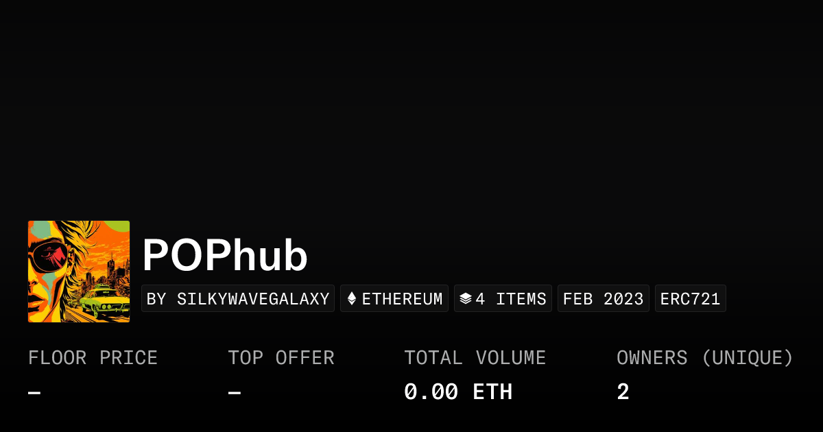 POPhub - Collection | OpenSea