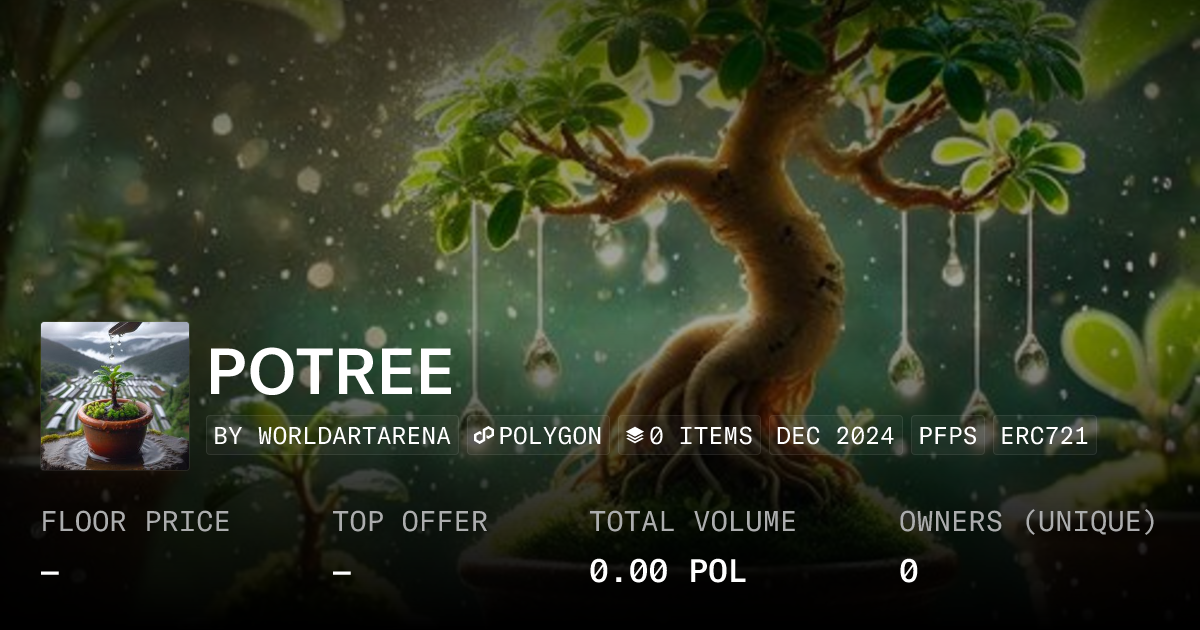 POTREE - Collection | OpenSea