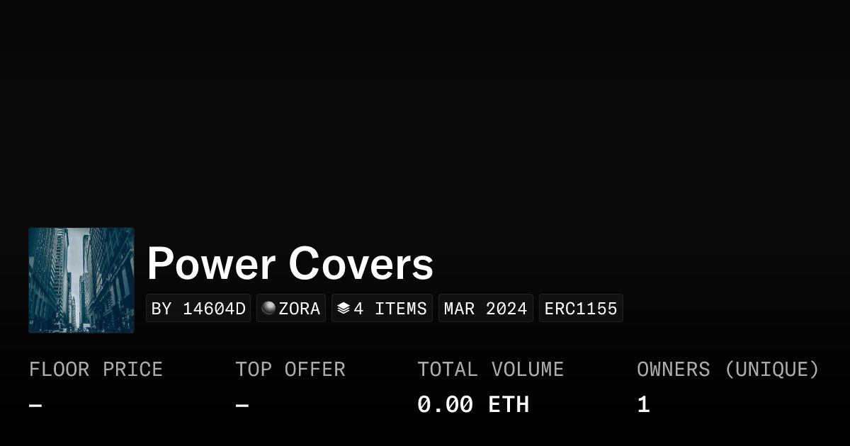 Power Covers - Collection | OpenSea