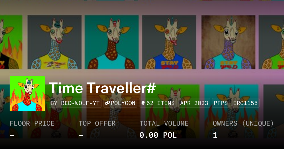 Time Traveller# - Collection | OpenSea