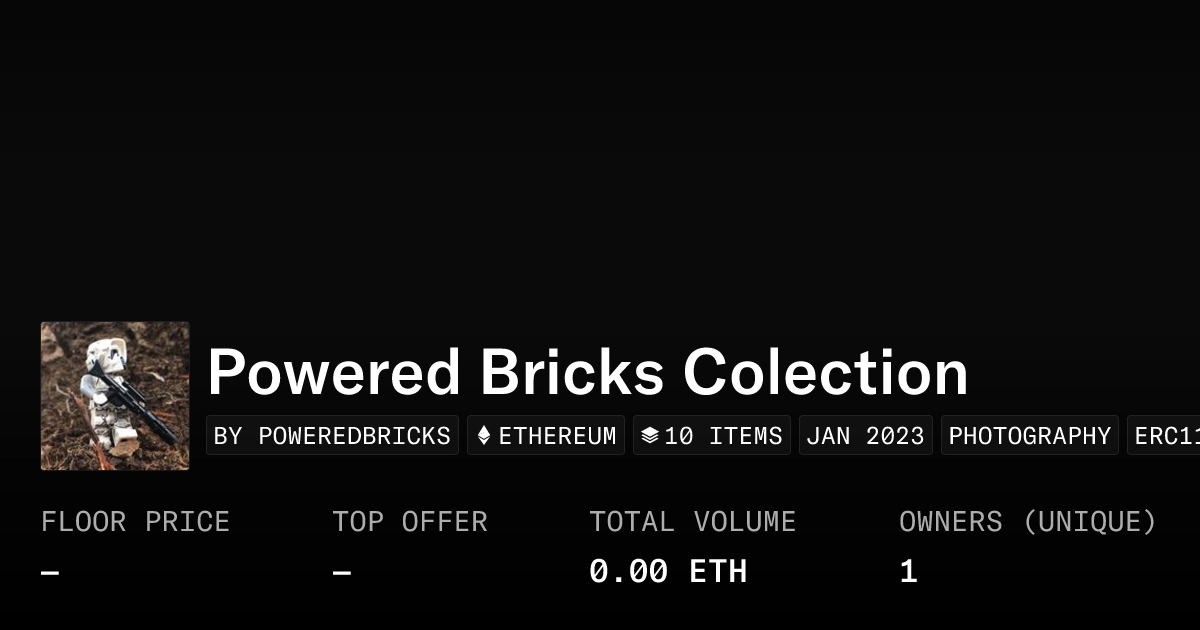 Powered Bricks Colection - Collection | OpenSea