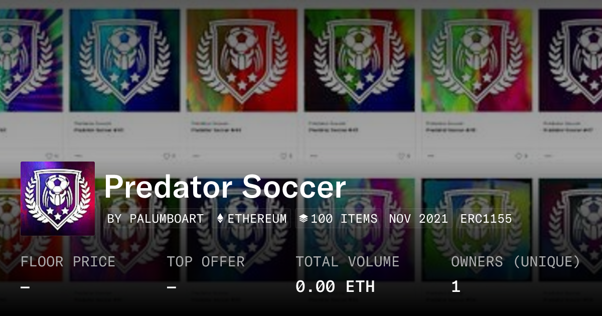 Predator Soccer - Collection | OpenSea
