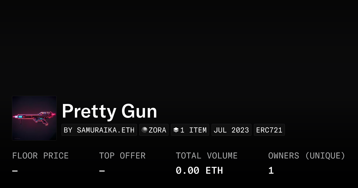 Pretty Gun - Collection | OpenSea