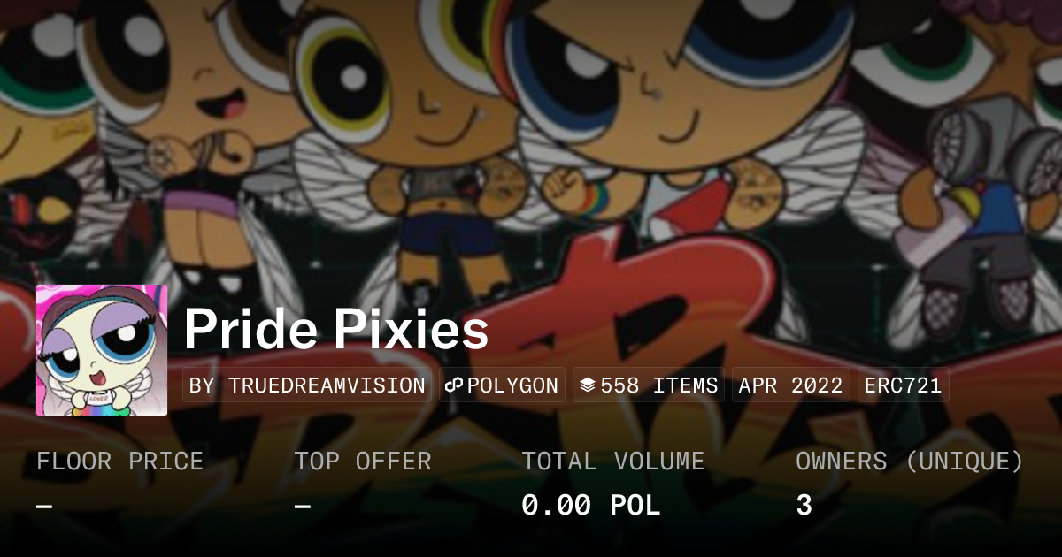 Pride Pixies - Collection | OpenSea