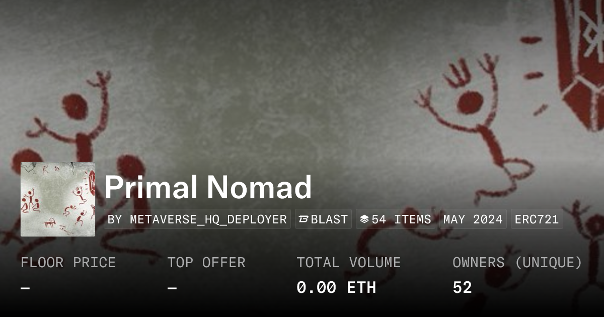 Primal Nomad - Collection | OpenSea