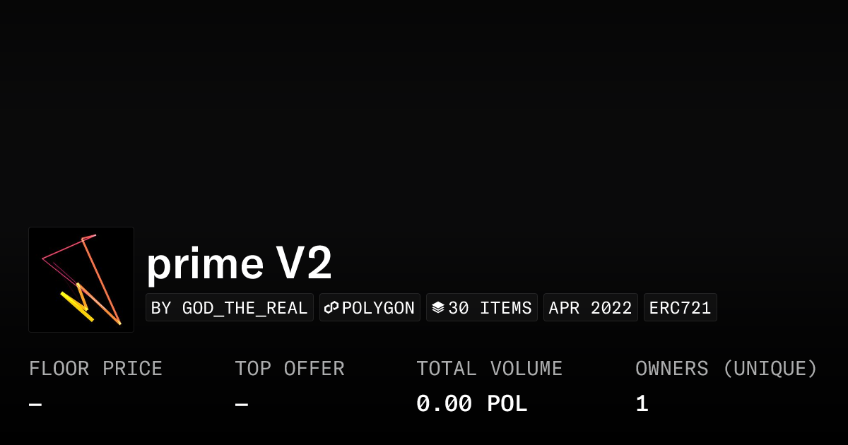 prime V2 - Collection | OpenSea