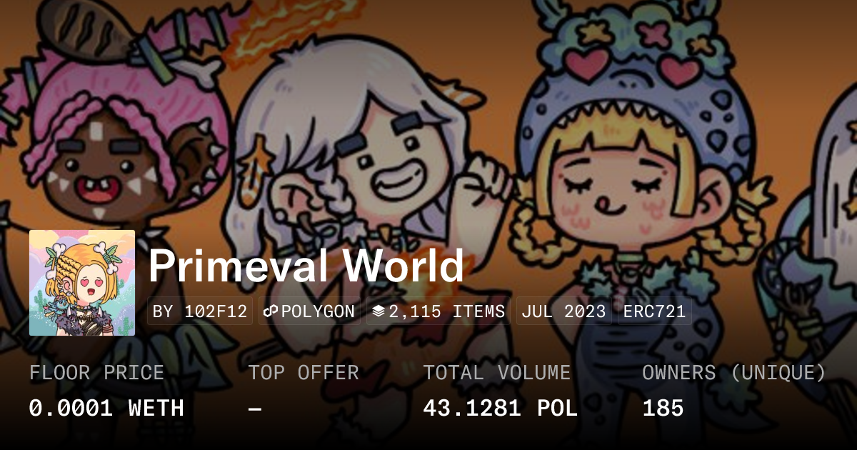 Primeval World - Collection | OpenSea