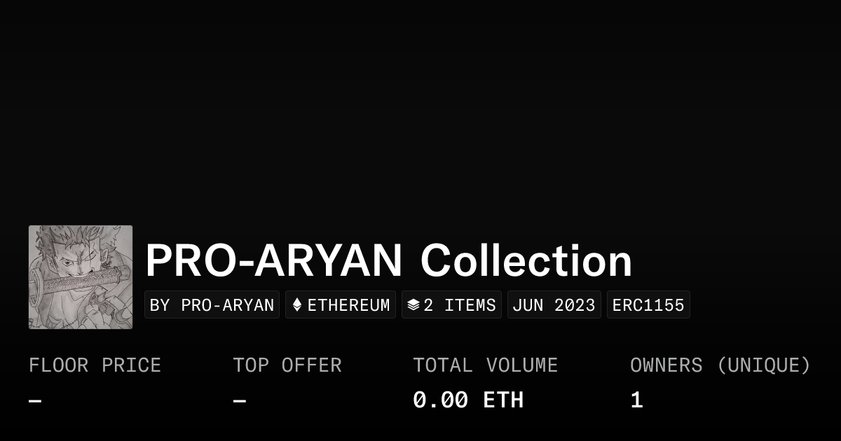 PRO-ARYAN Collection - Collection | OpenSea