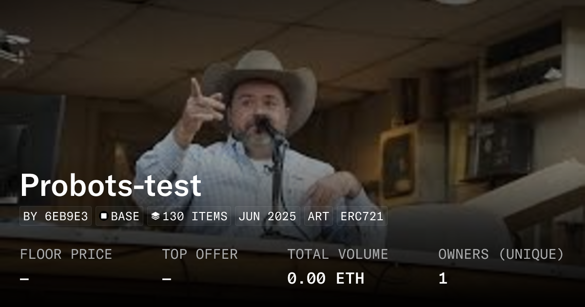 Probots-test - Collection | OpenSea