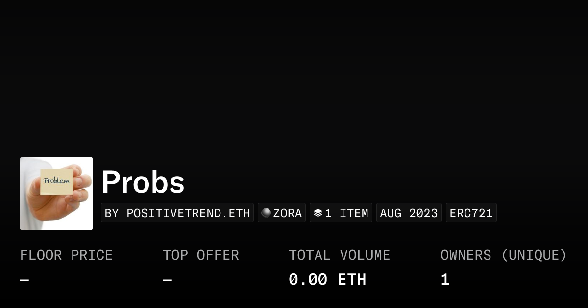 Probs - Collection | OpenSea