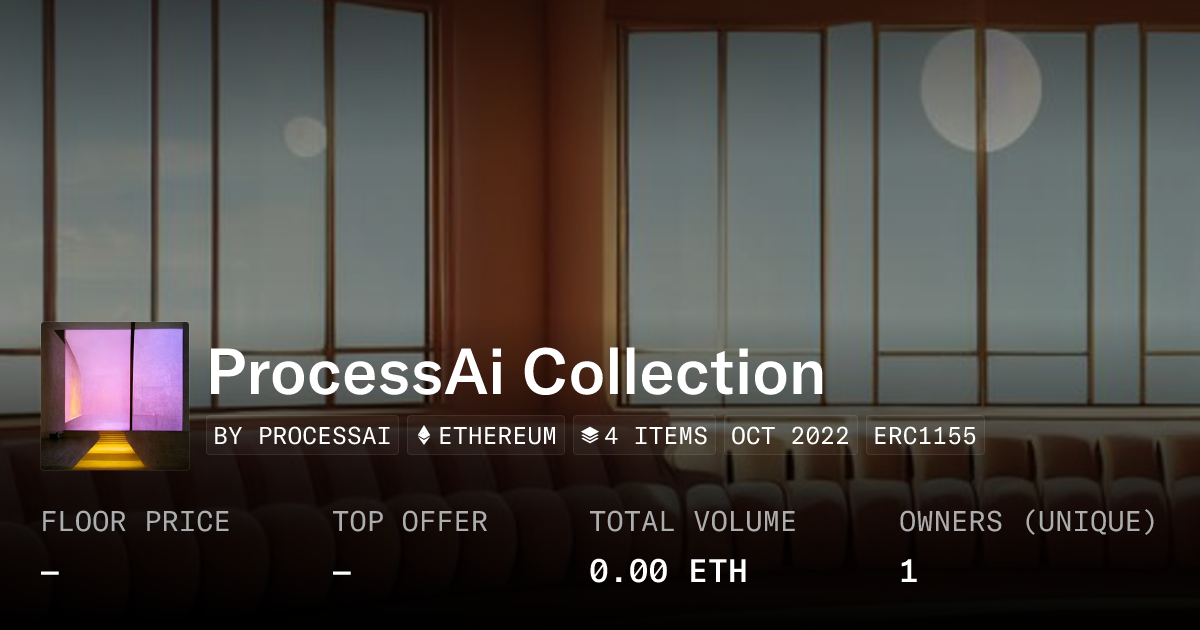 ProcessAi Collection - Collection | OpenSea