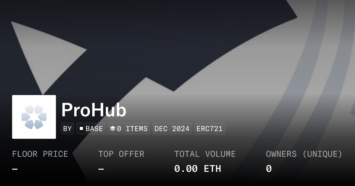 ProHub - Collection | OpenSea