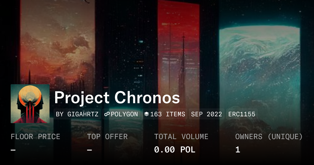 Project Chronos - Collection | OpenSea