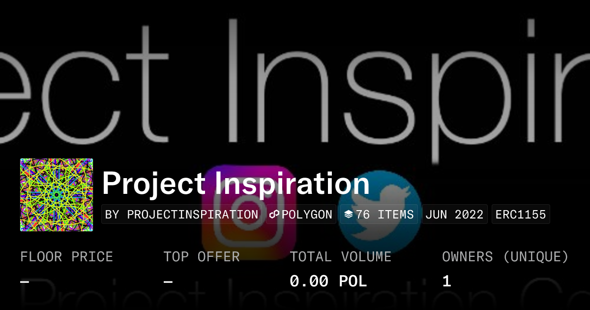 Project Inspiration - Collection | OpenSea