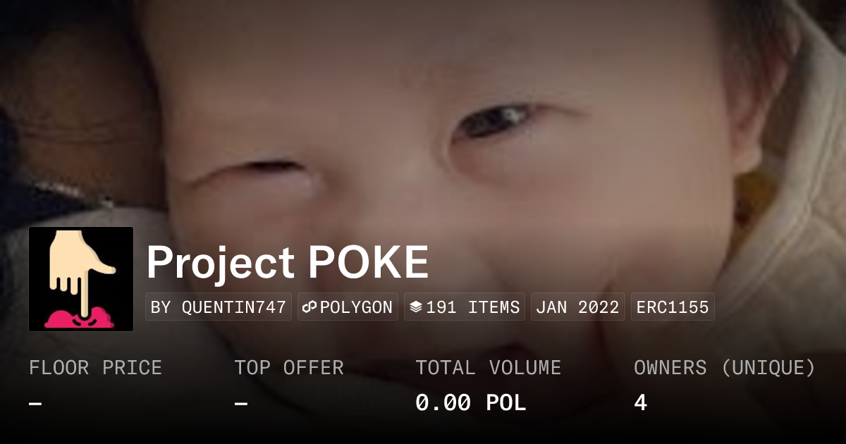 Project POKE - Collection | OpenSea