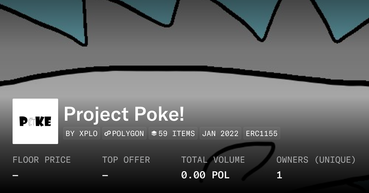Project Poke! - Collection | OpenSea