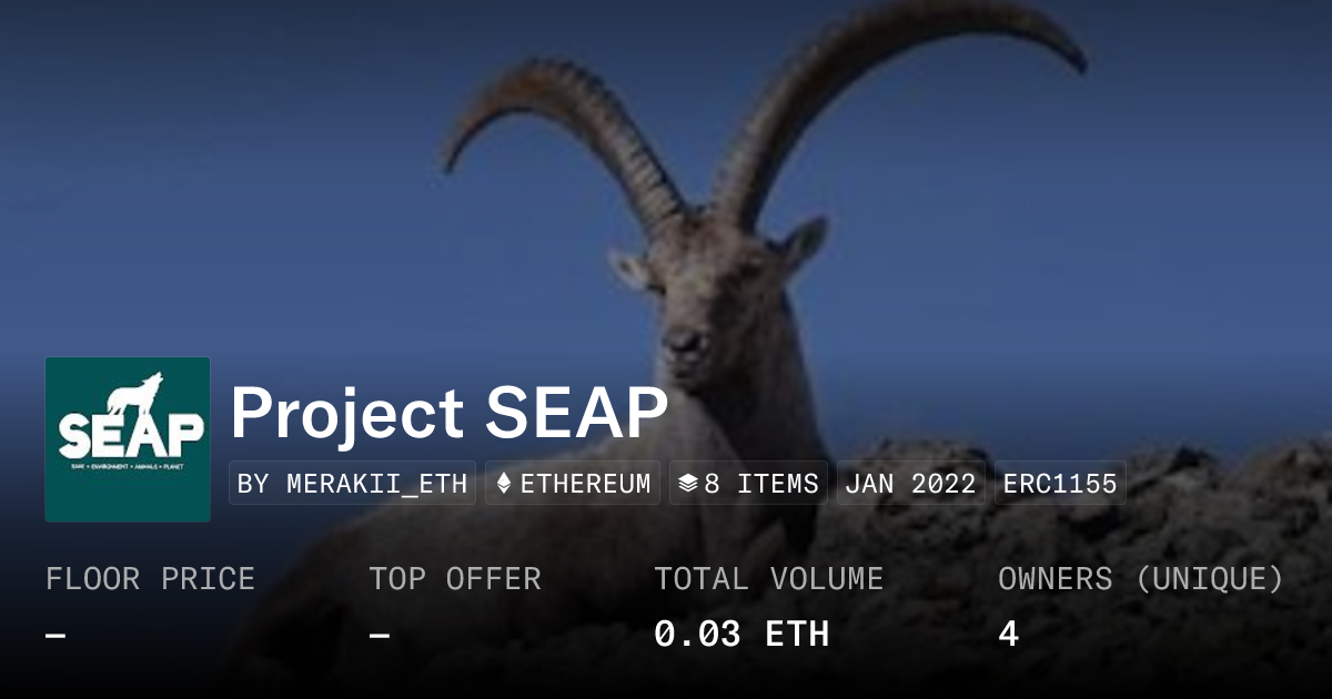 Project SEAP - Collection | OpenSea