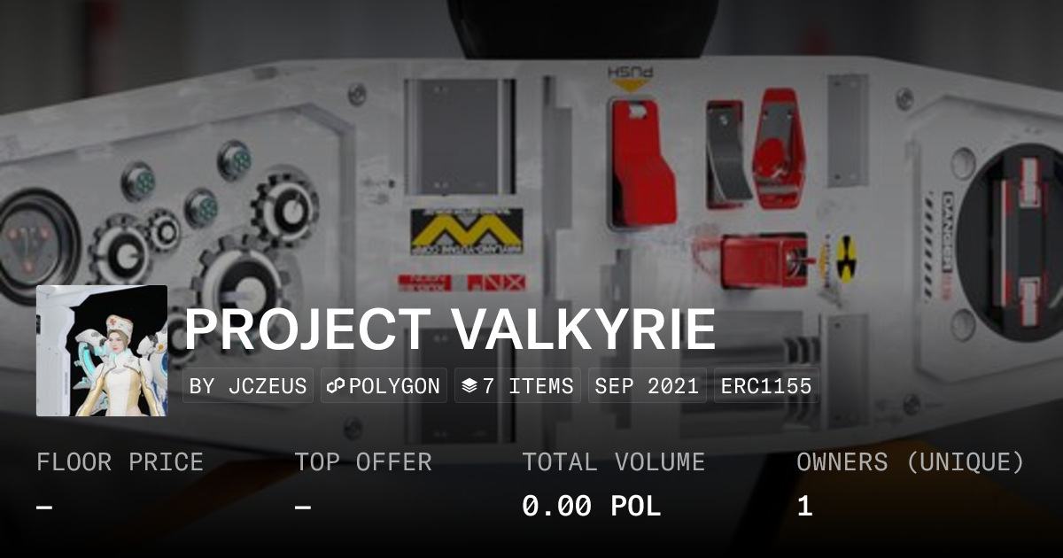 PROJECT VALKYRIE - Collection | OpenSea
