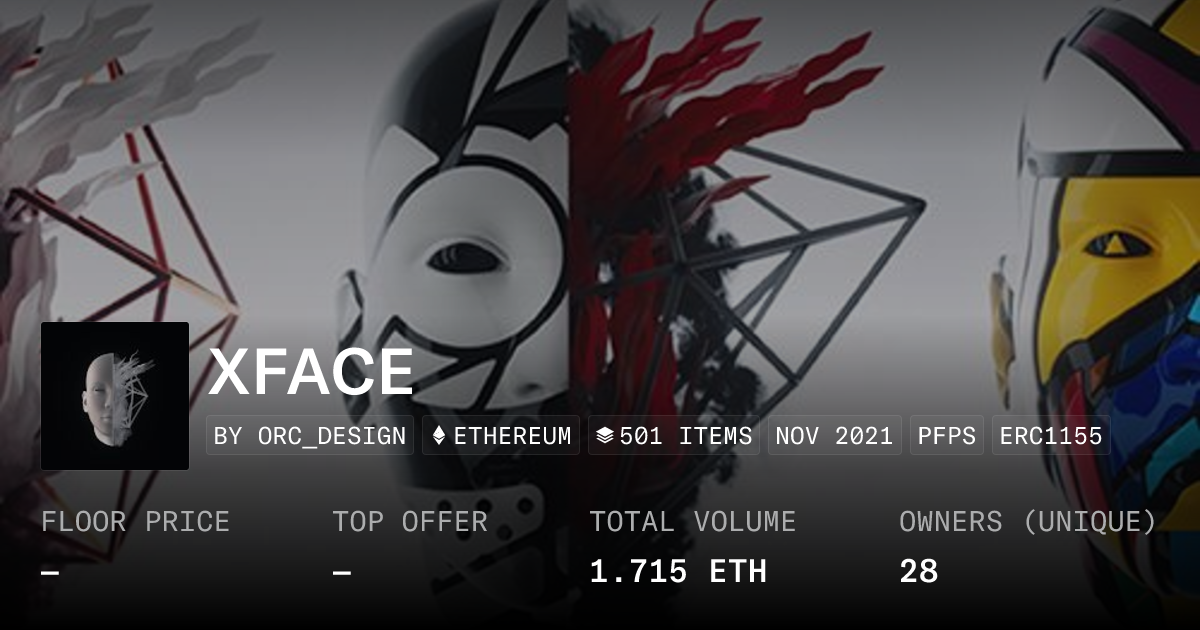 XFACE - Collection | OpenSea