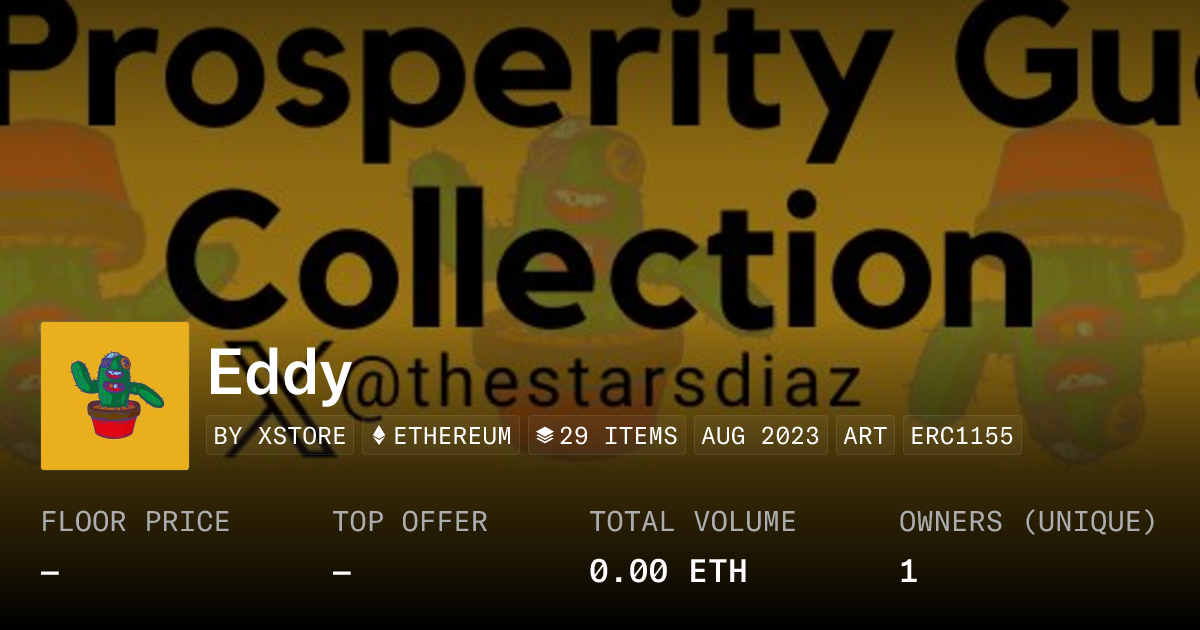 Eddy - Collection | OpenSea