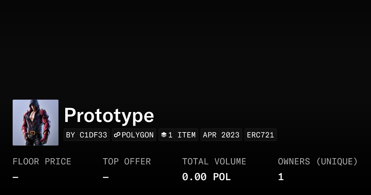 Prototype - Collection | OpenSea