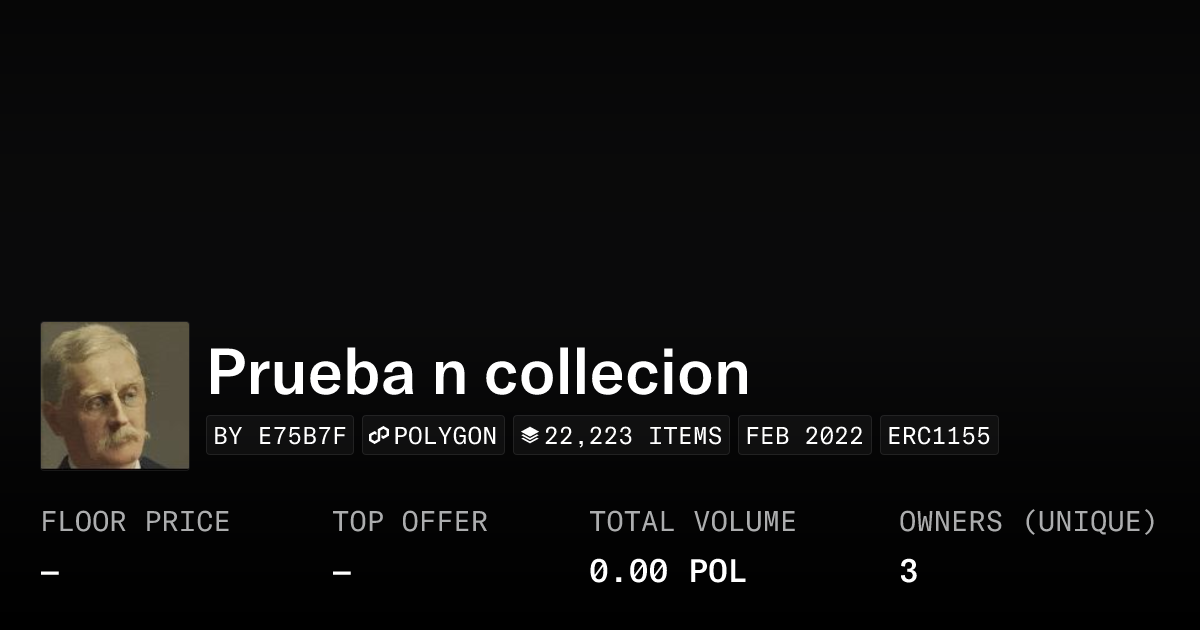 Prueba n collecion - Collection | OpenSea