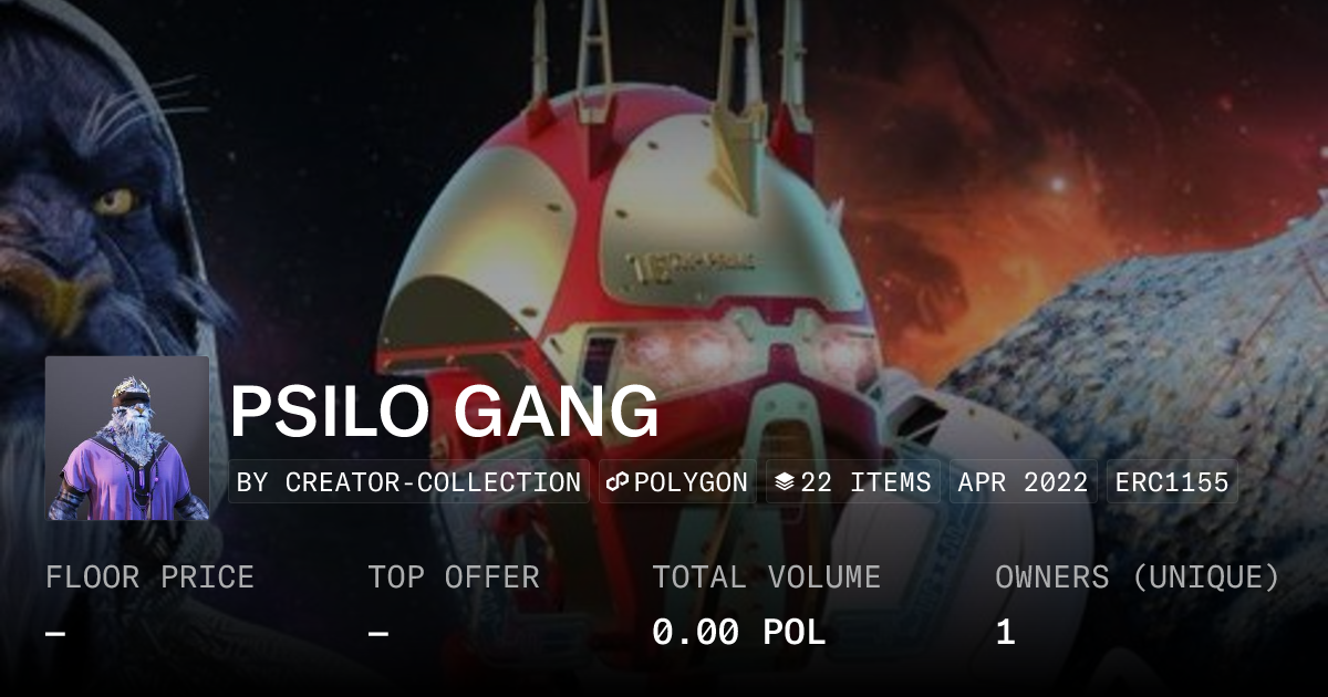 PSILO GANG - Collection | OpenSea