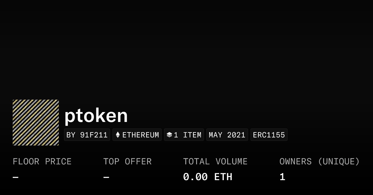 ptoken - Collection | OpenSea