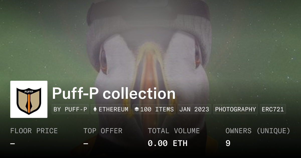 Puff-P collection - Collection | OpenSea