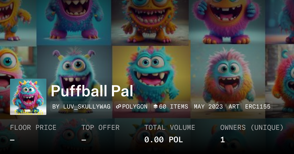 Puffball Pal - Collection | OpenSea