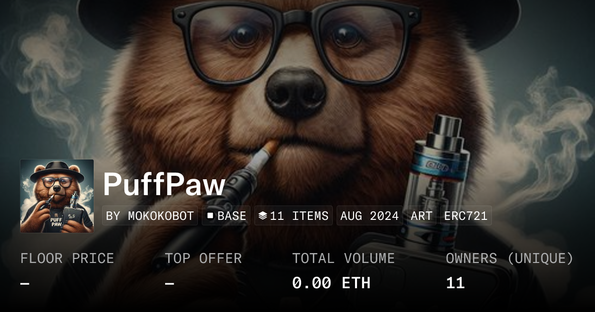 PuffPaw - Collection | OpenSea