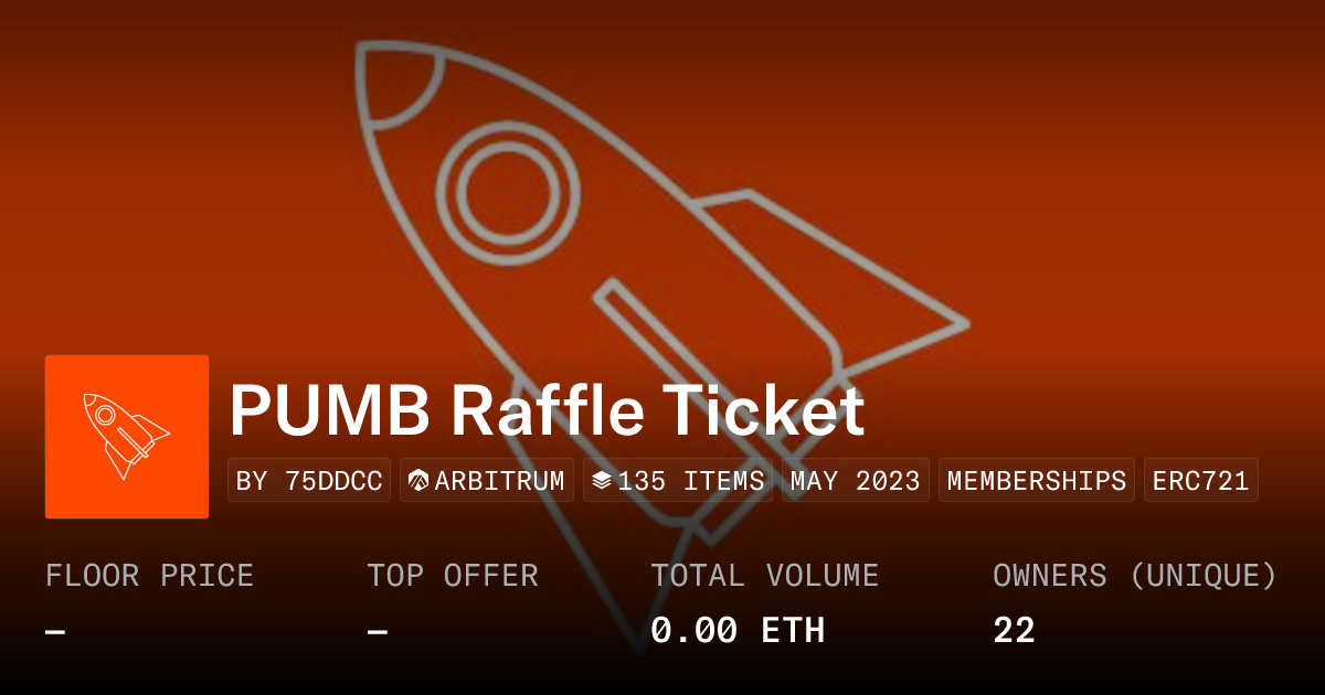 PUMB Raffle Ticket - Collection | OpenSea